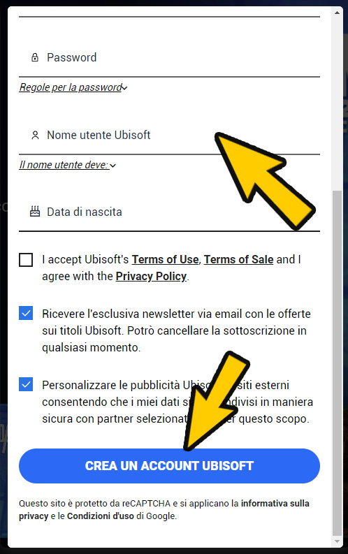 Come Creare Un Account Ubisoft Connect / Ubisoft