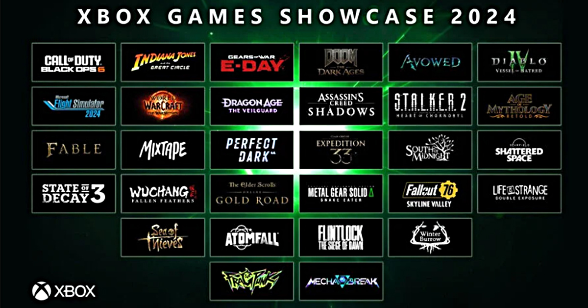 Xbox Games Showcase 2024 HIGHLIGHT: Tutti i 18 lanci del primo giorno ...