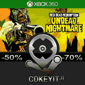 Acquista Xbox 360 Codice Red Dead Redemption Undead Nightmare Confronta ...